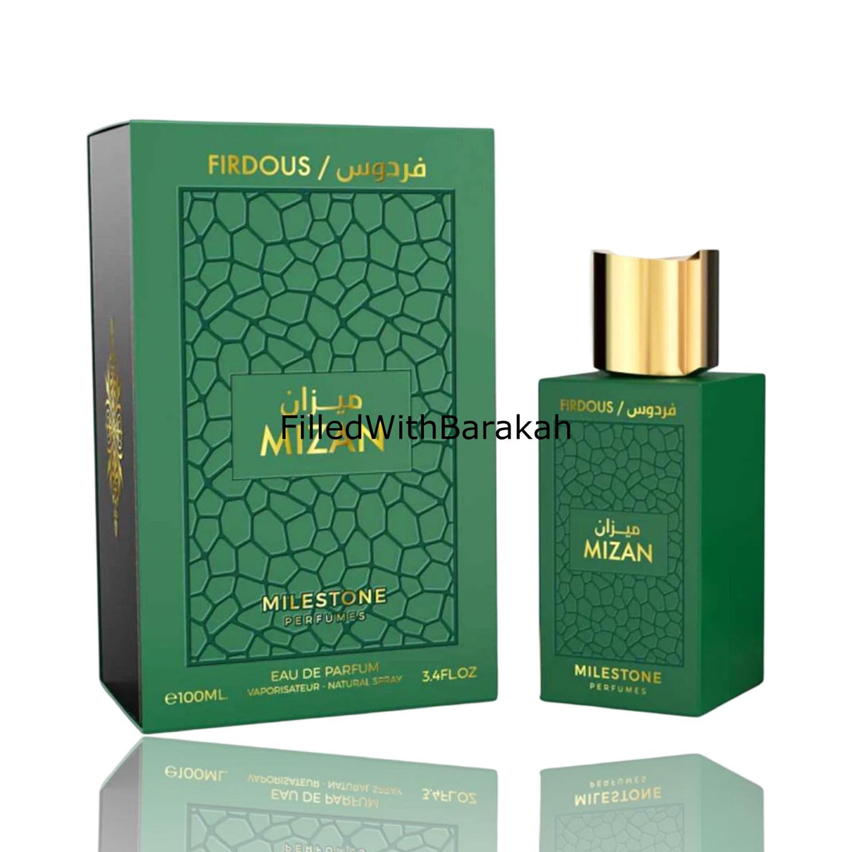 Mizan Firdous | Eau De Parfum 100ml | by Milestone Perfumes *Inspired – FilledWithBarakah