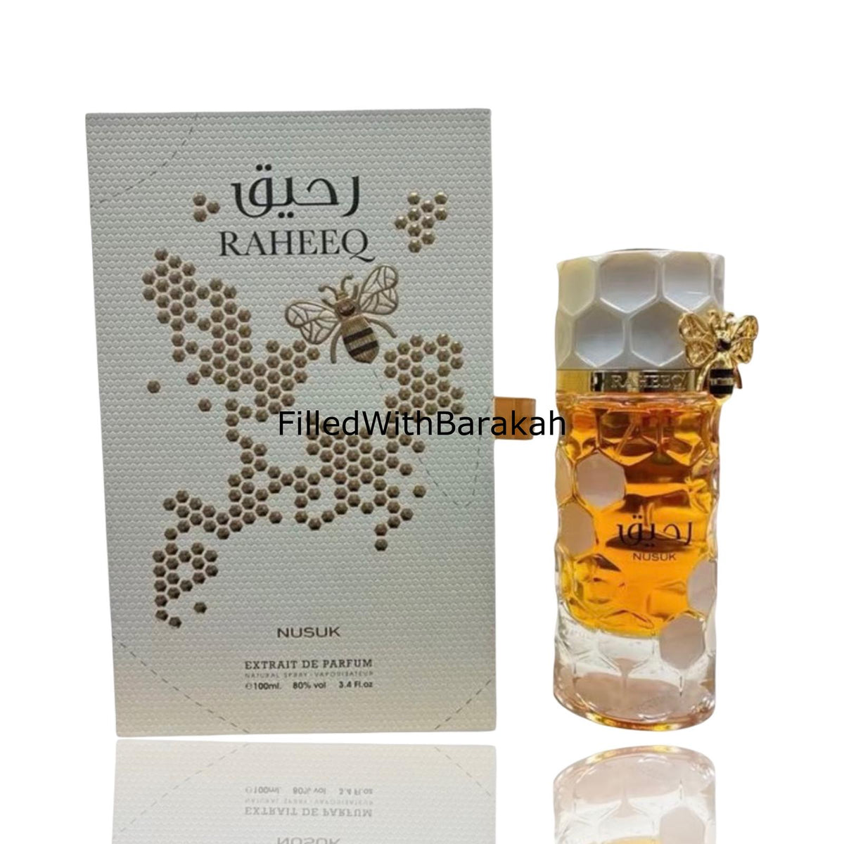 Raheeq | Extrait De Parfum 100ml | by Nusuk – FilledWithBarakah