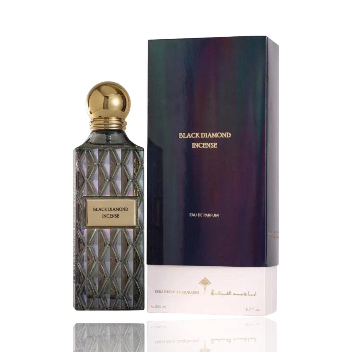 Black Diamond Incense | Eau De Parfum 200ml | by Ibrahim Al Qurashi ...