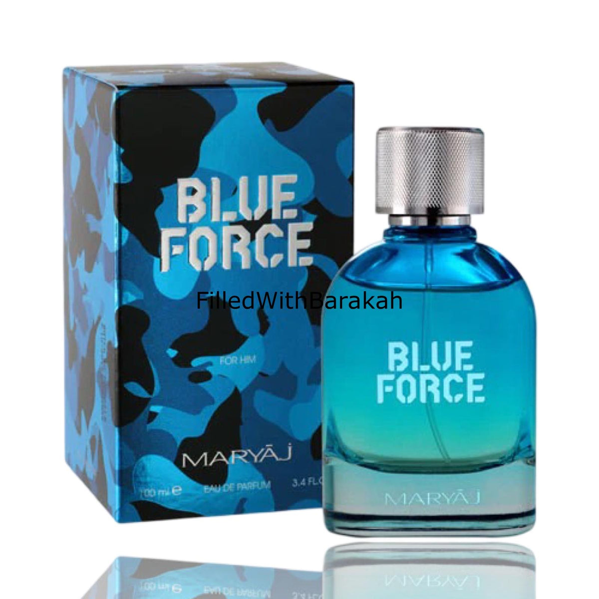Blue Force | Eau De Parfum 100ml | by Maryaj – FilledWithBarakah