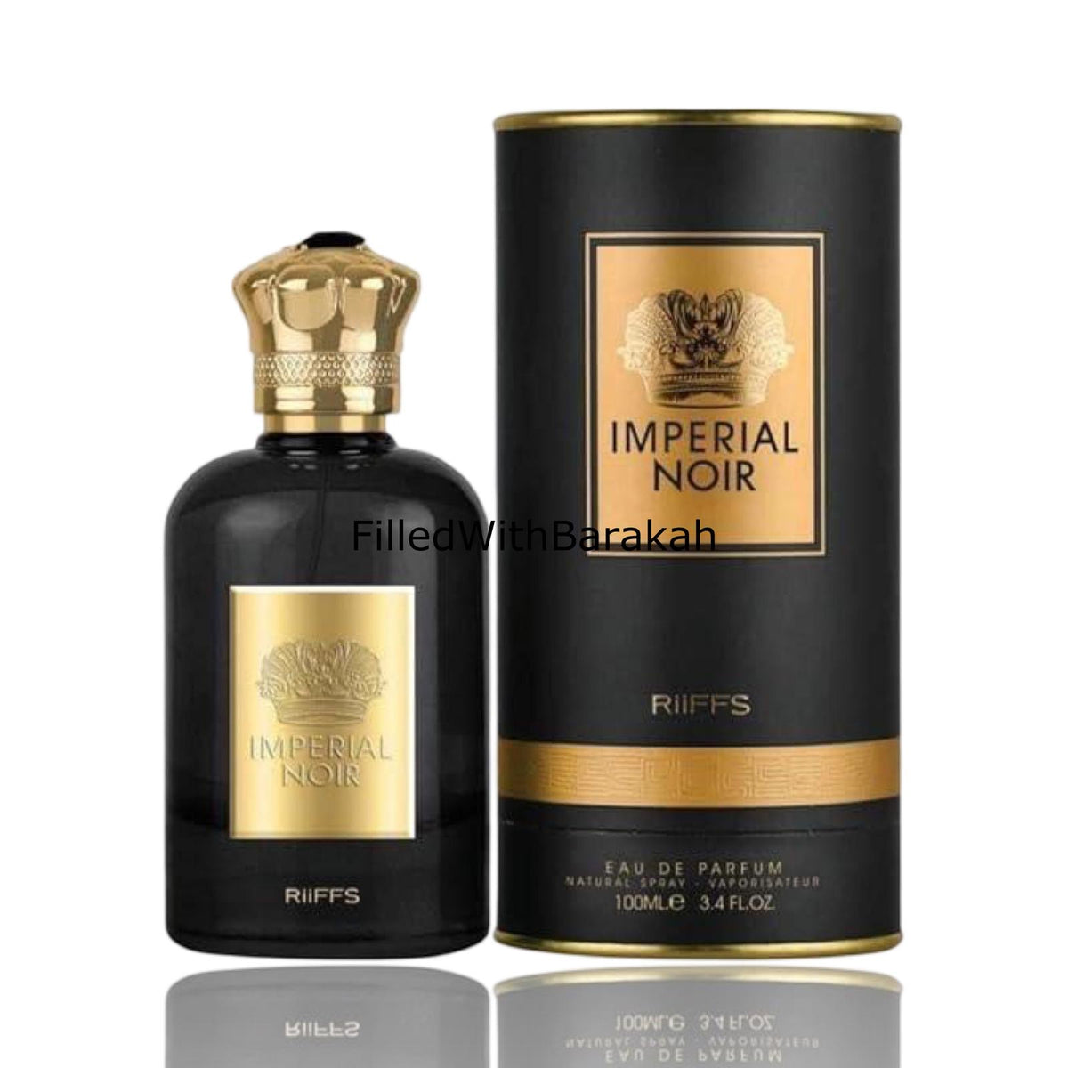 Imperial Noir | Eau De Parfum 100ml | by Riiffs – FilledWithBarakah