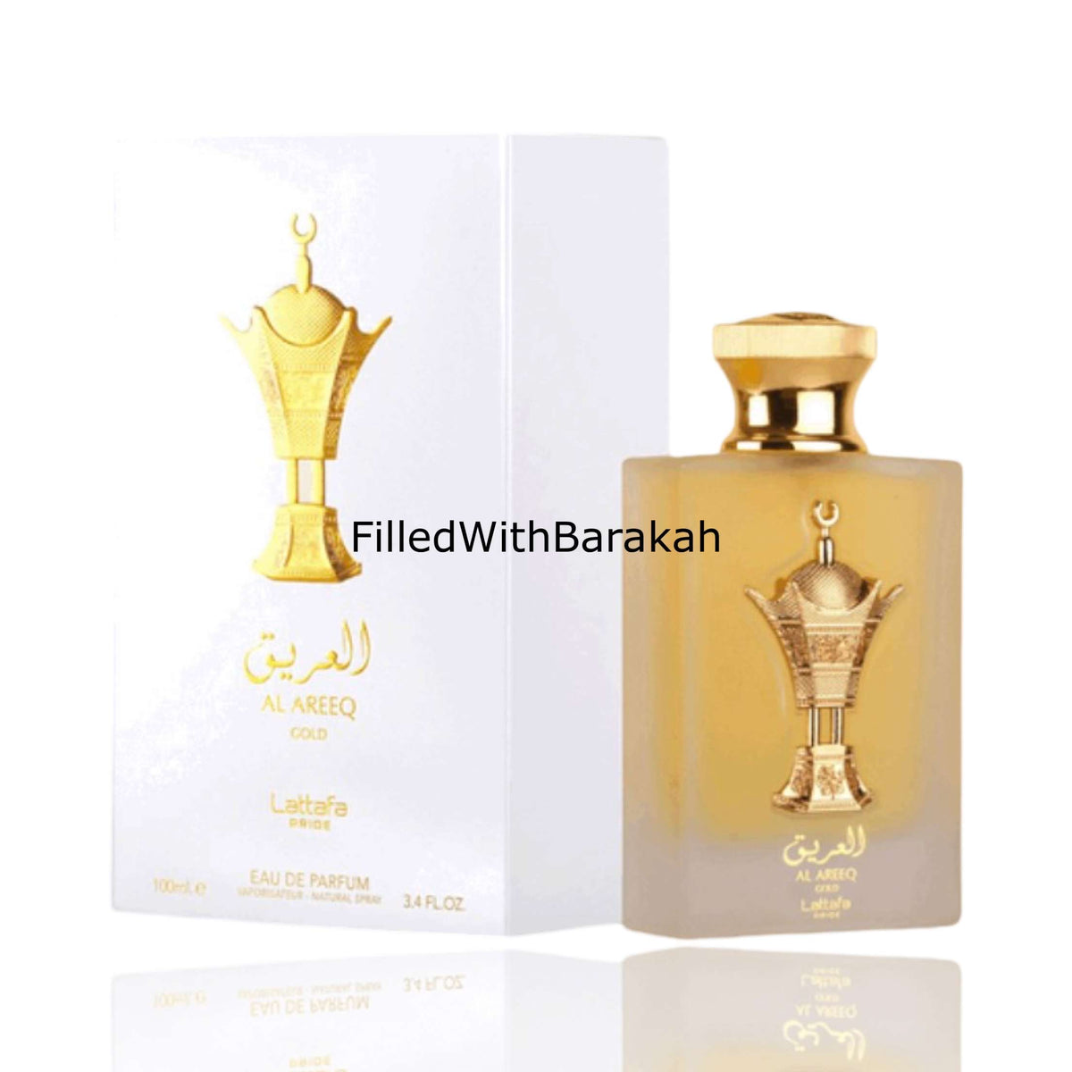 Al Areeq Gold | Eau De Parfum 100ml | by Lattafa Pride – FilledWithBarakah