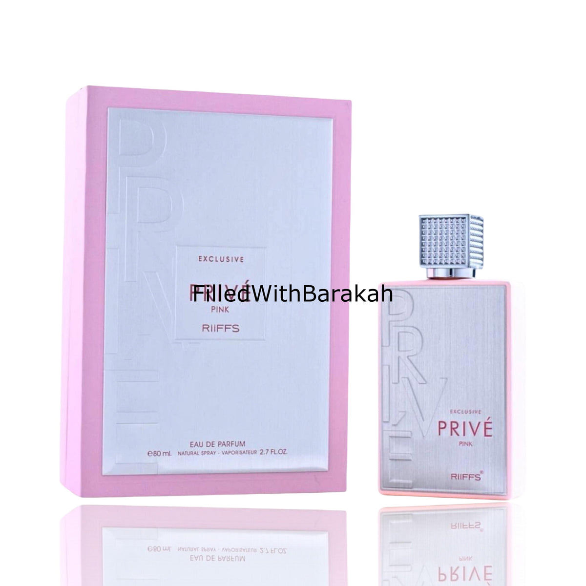 Exclusive Prive Pink | Eau De Parfum 80ml | by Riiffs – FilledWithBarakah