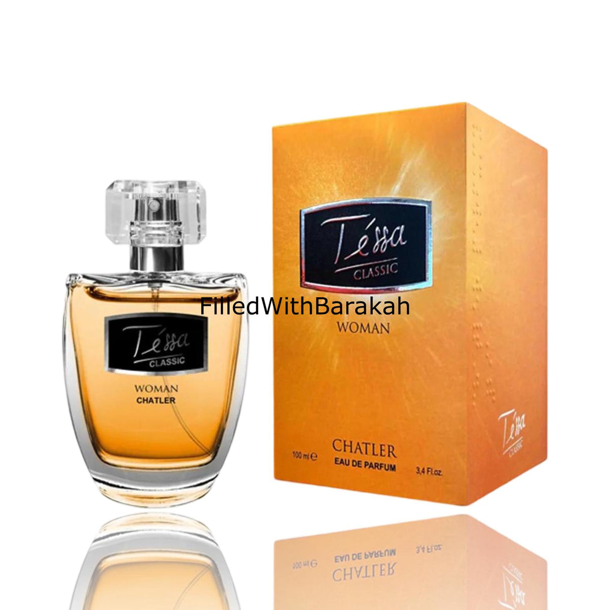 Tessa Classic | Eau De Parfum 100ml | by Chatler – FilledWithBarakah