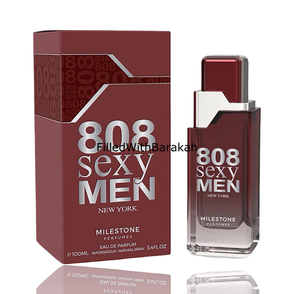 808 Sexy Men New York | Eau De Parfum 100ml | by Milestone Perfumes ...