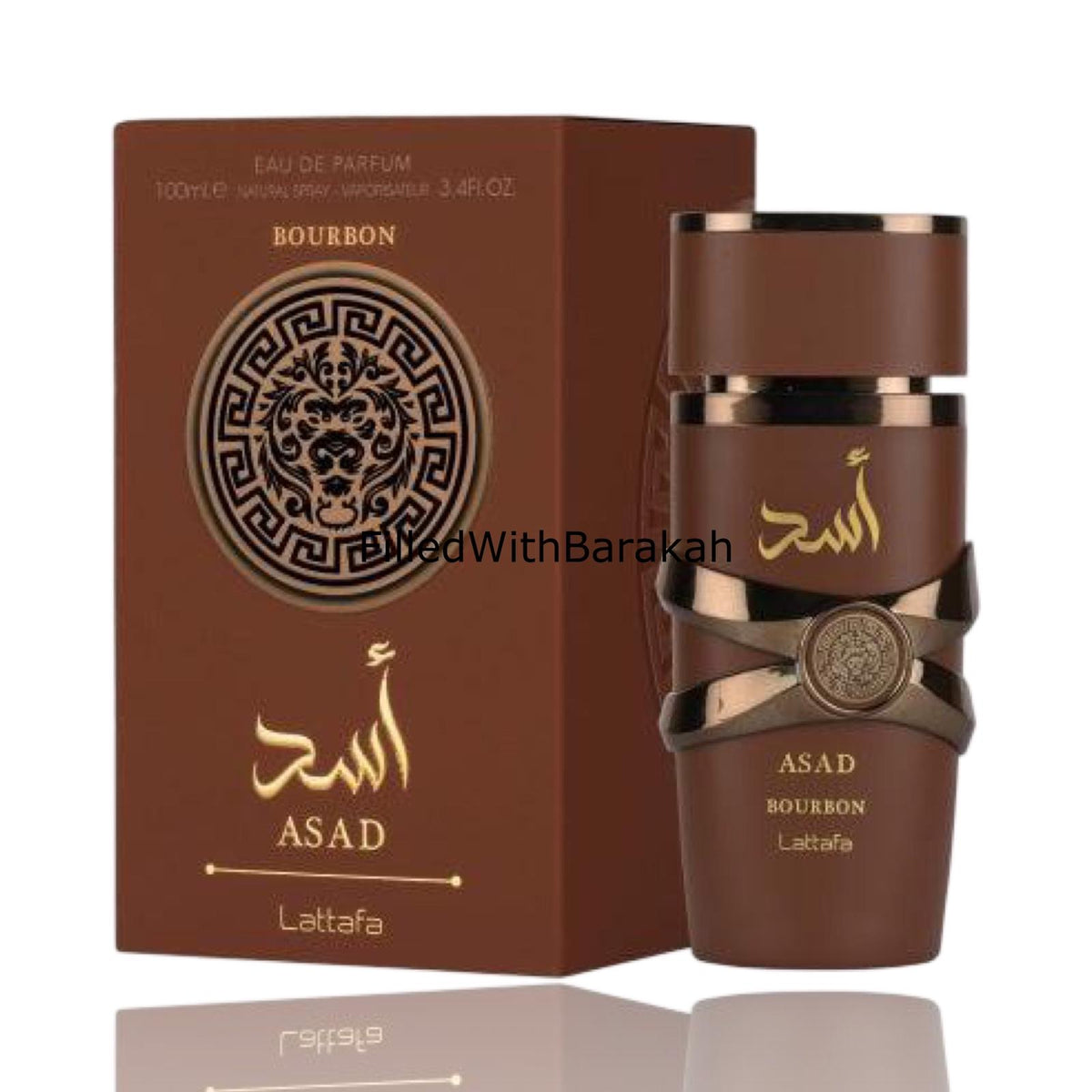 Asad Bourbon | Eau De Parfum | by Lattafa – FilledWithBarakah