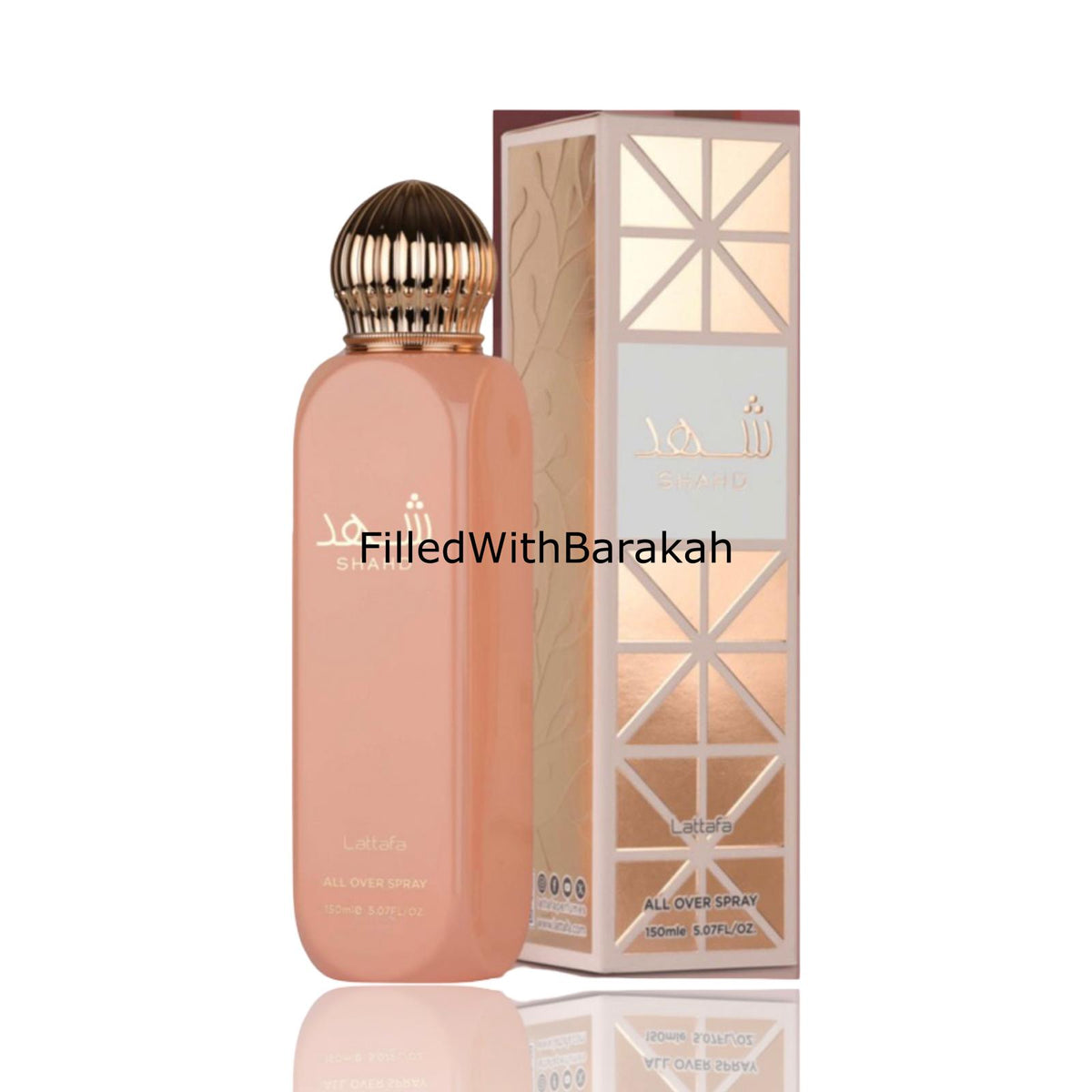 Shahd | All Over Spray 150ml | by Lattafa – FilledWithBarakah