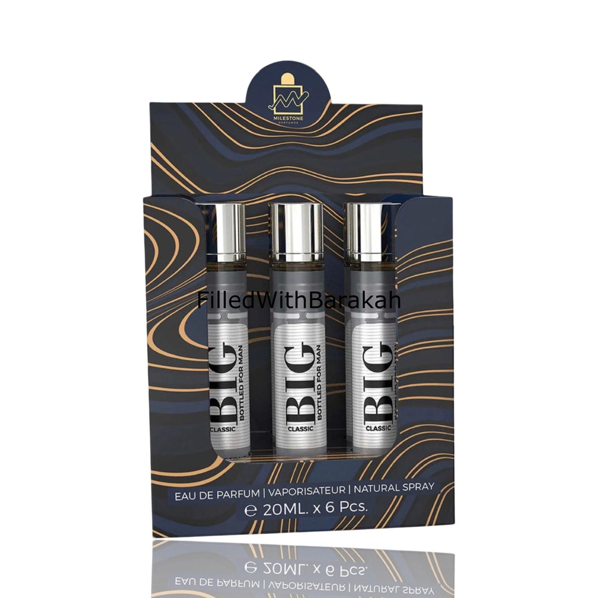 Big Bottled Classic Pour Homme | Eau De Parfum 20ml | by Milestone Per ...
