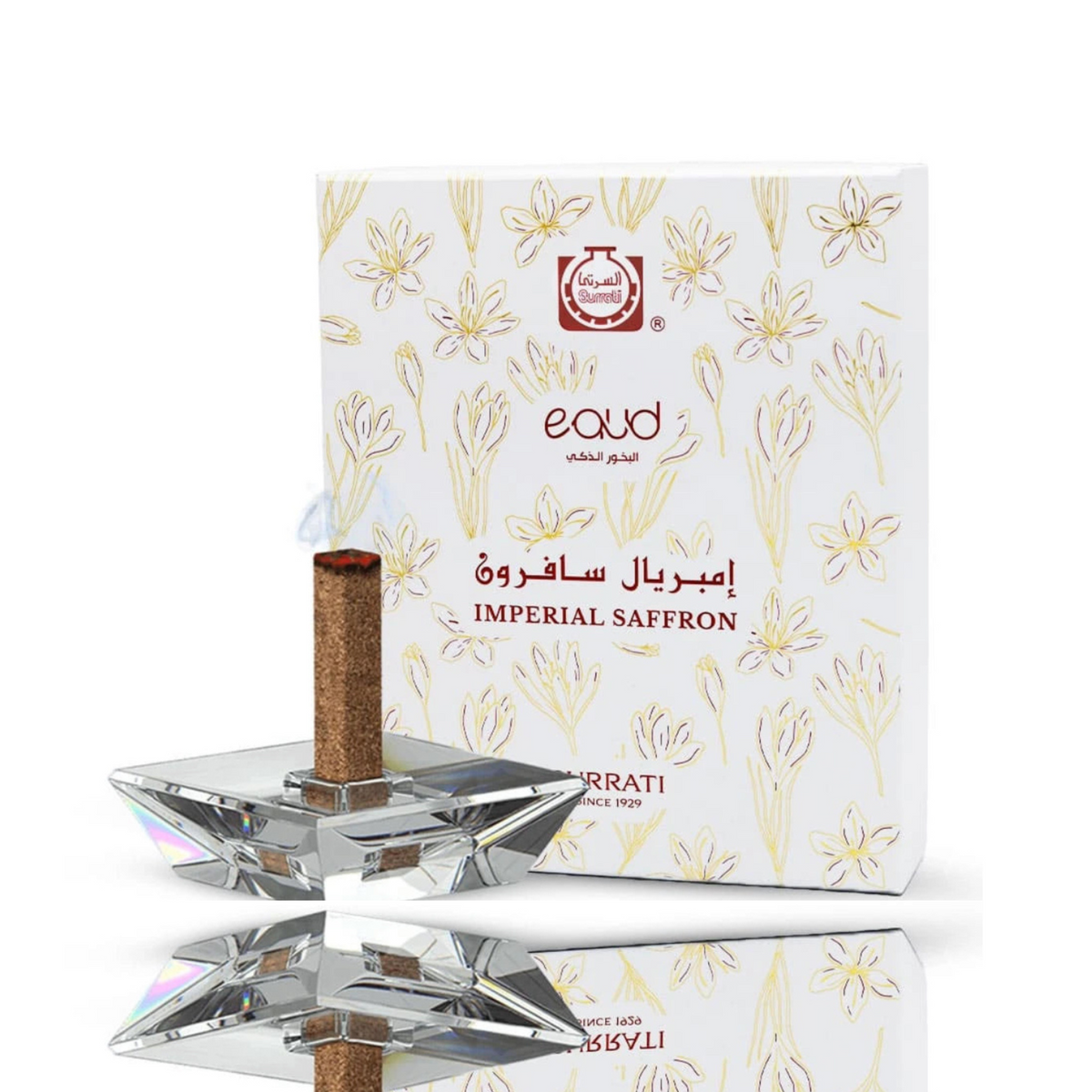 Imperial Saffron | Oud Sticks 75g | by Surrati – FilledWithBarakah