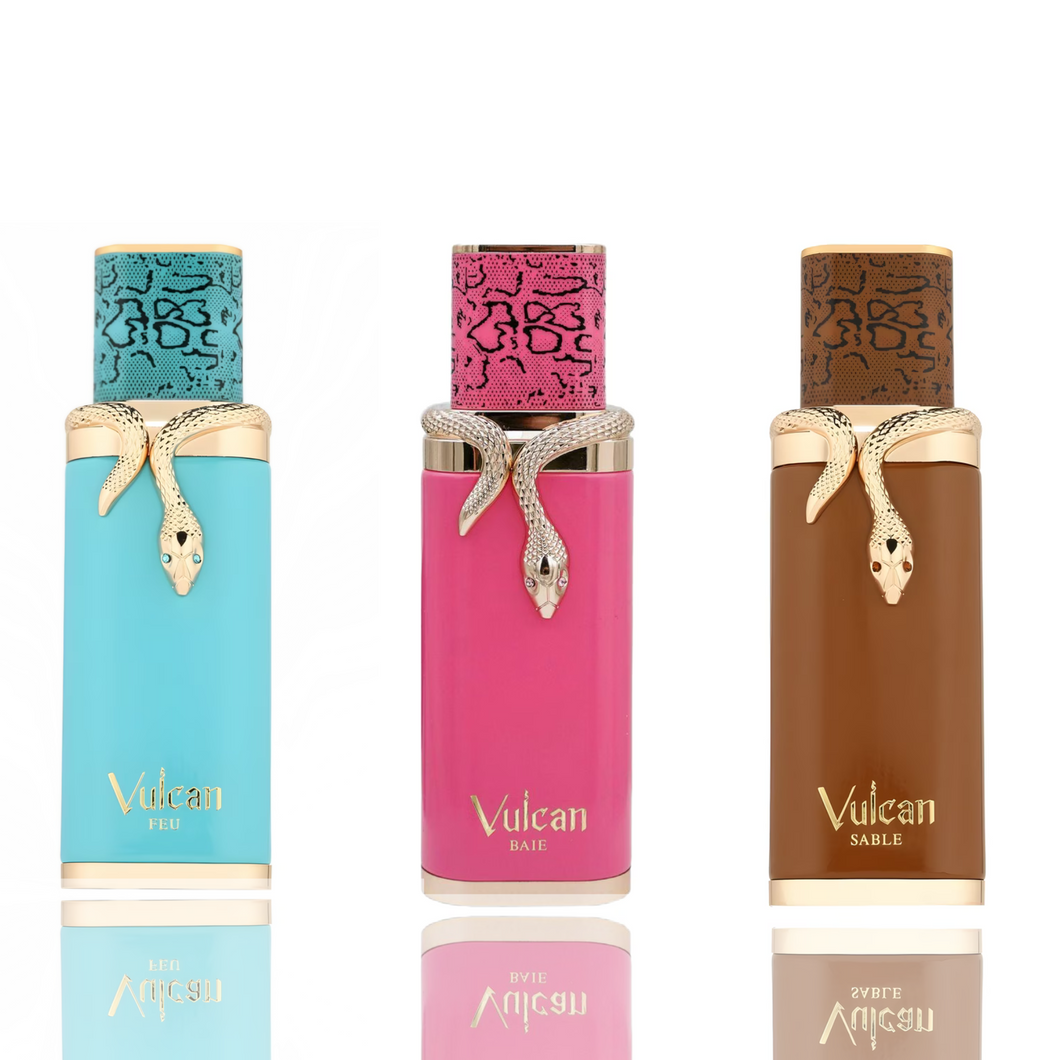 Luxury Fragrance Trio | Vulcan Feu, Vulcan Baie & Vulcan Sable | By Fr ...