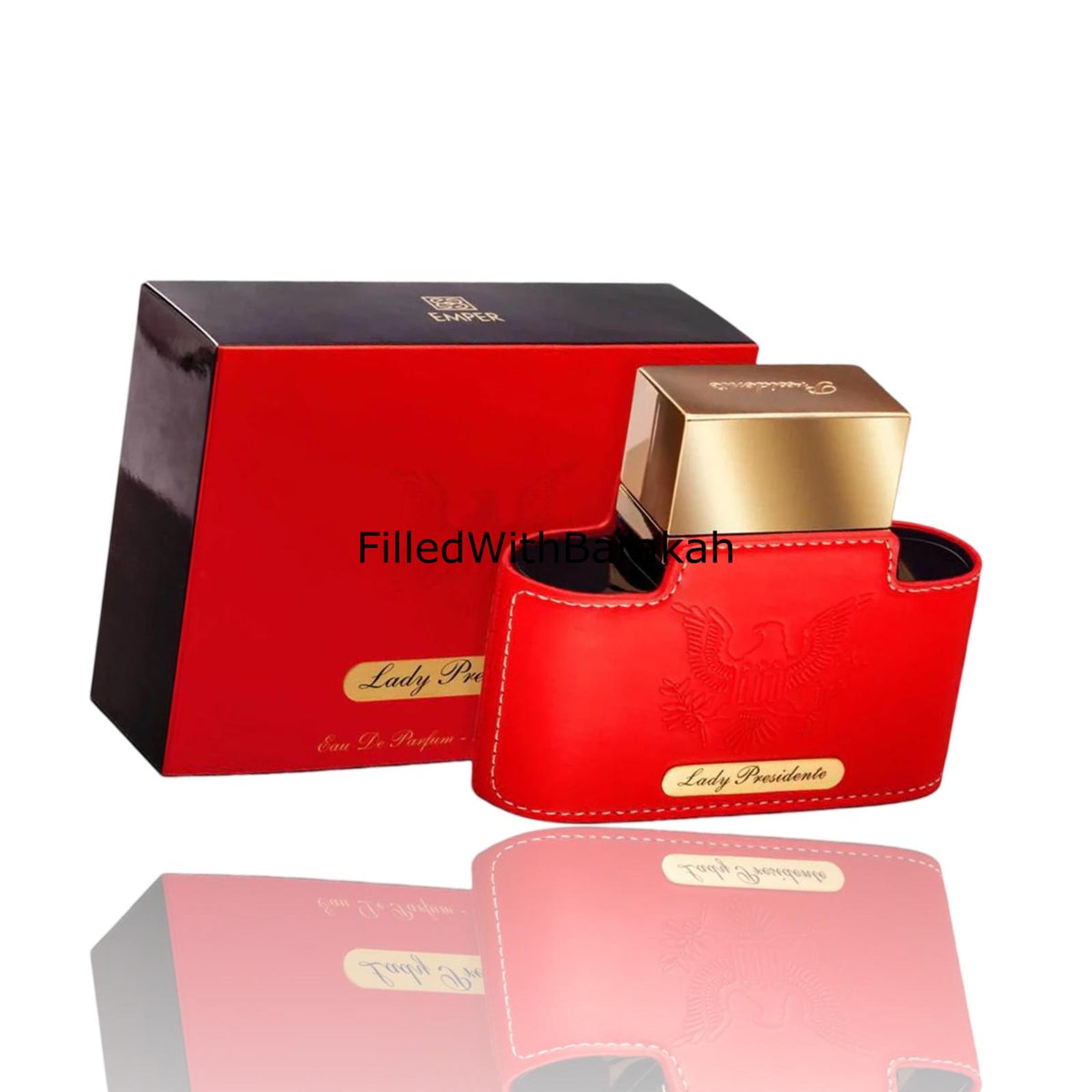 Lady Presidente Rouge | Eau De Parfum 80ml | by Emper – FilledWithBarakah