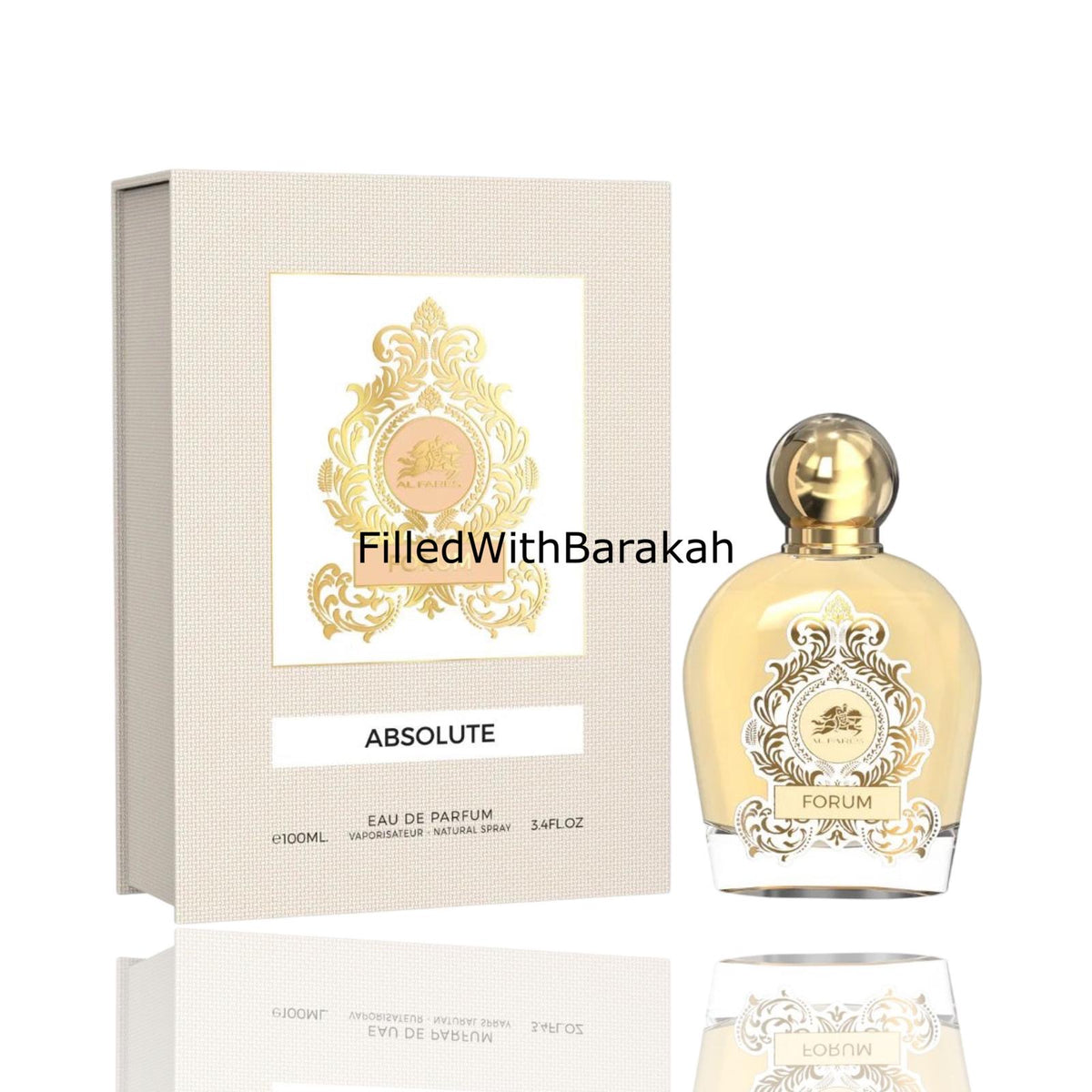 Absolute Forum | Eau De Parfum 100ml | by Al Fares – FilledWithBarakah