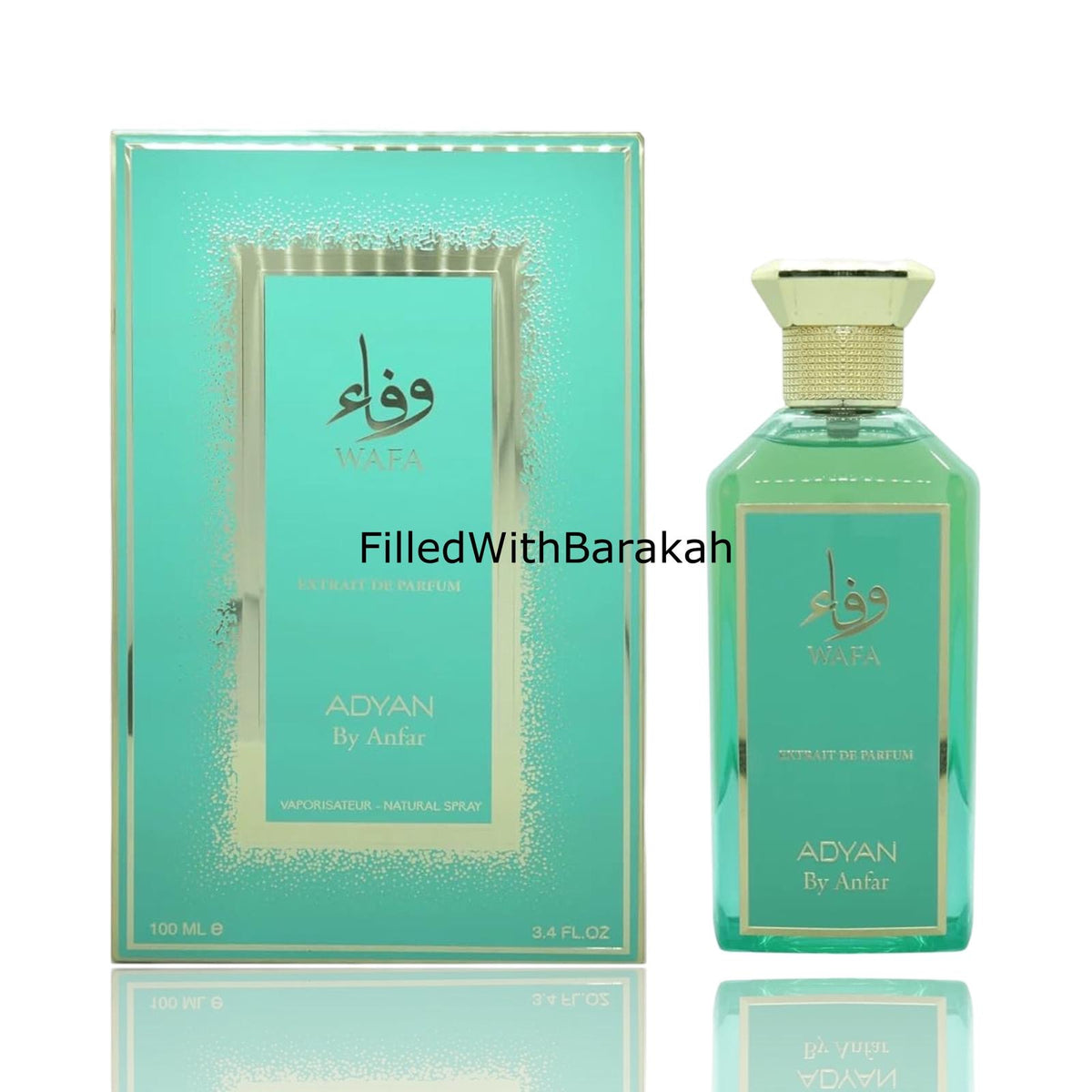 Wafa | Extrait De Parfum 100ml | by Adyan – FilledWithBarakah