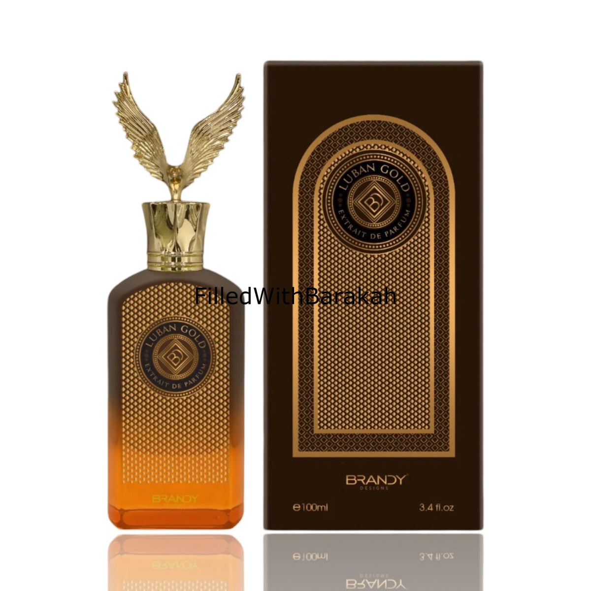 Luban Gold | Eau De Parfum 100ml | by Brandy Designs – FilledWithBarakah