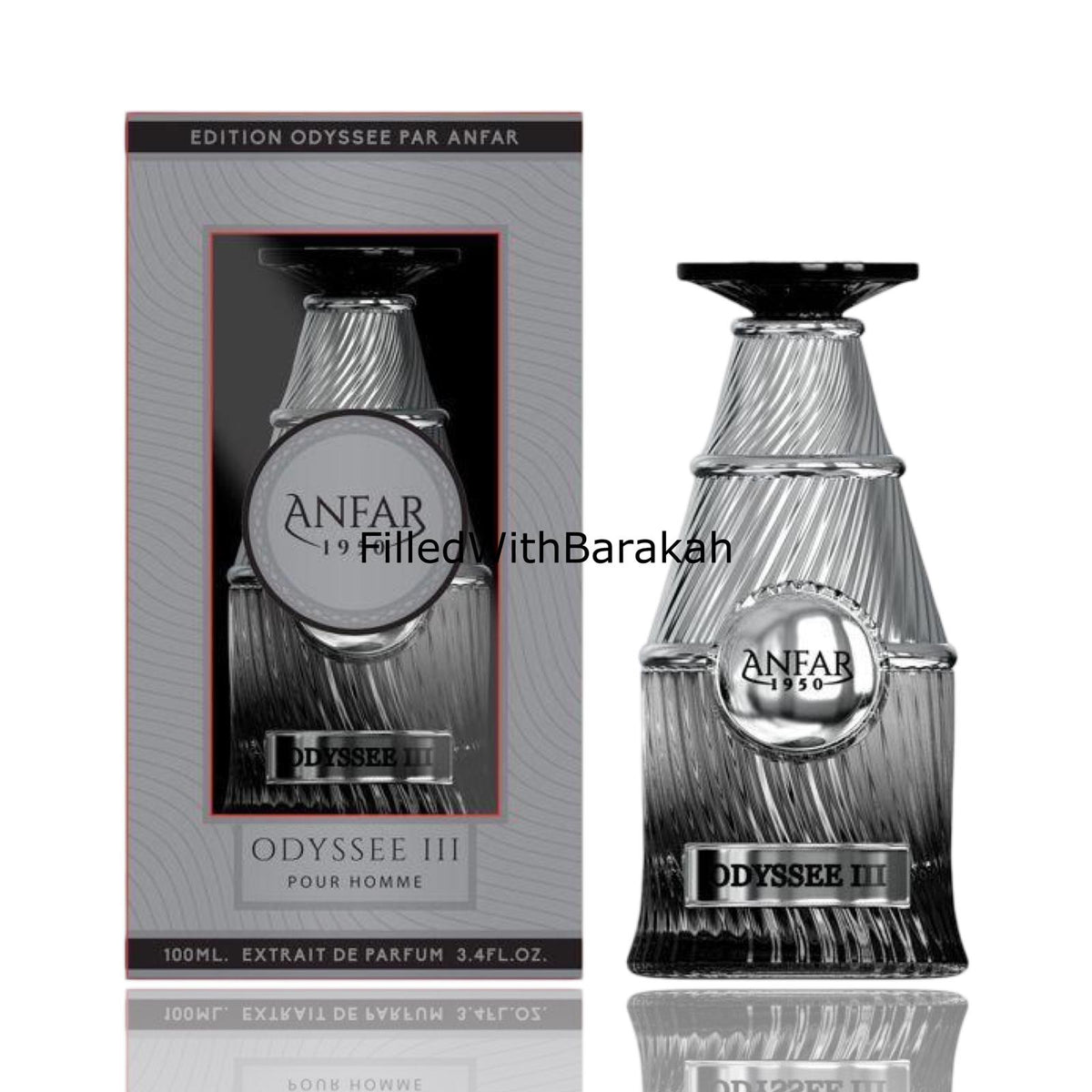 Odyssey III Pour Homme | Extrait De Parfum 100ml | by Oudh Al Anfar ...