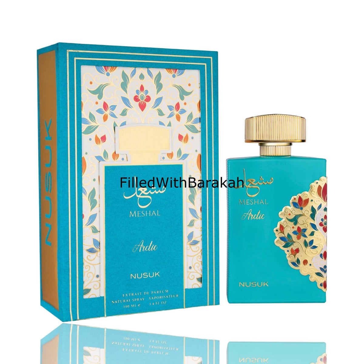 Meshal Arctic | Extrait De Parfum 100ml | by Nusuk – FilledWithBarakah