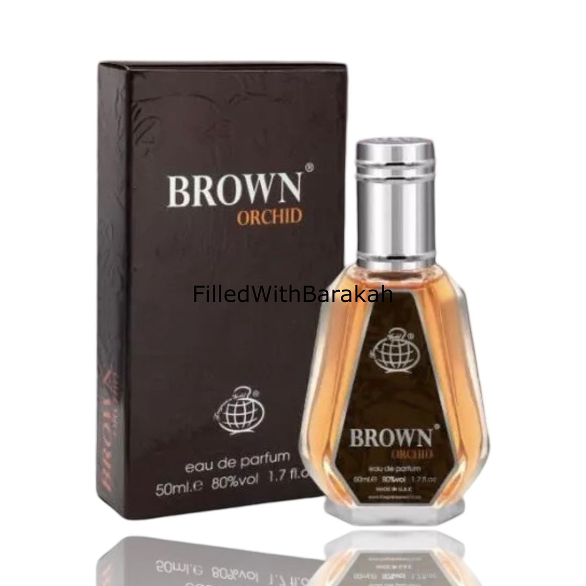 Brown Orchid | Eau De Parfum 50ml | by Fragrance World – FilledWithBarakah