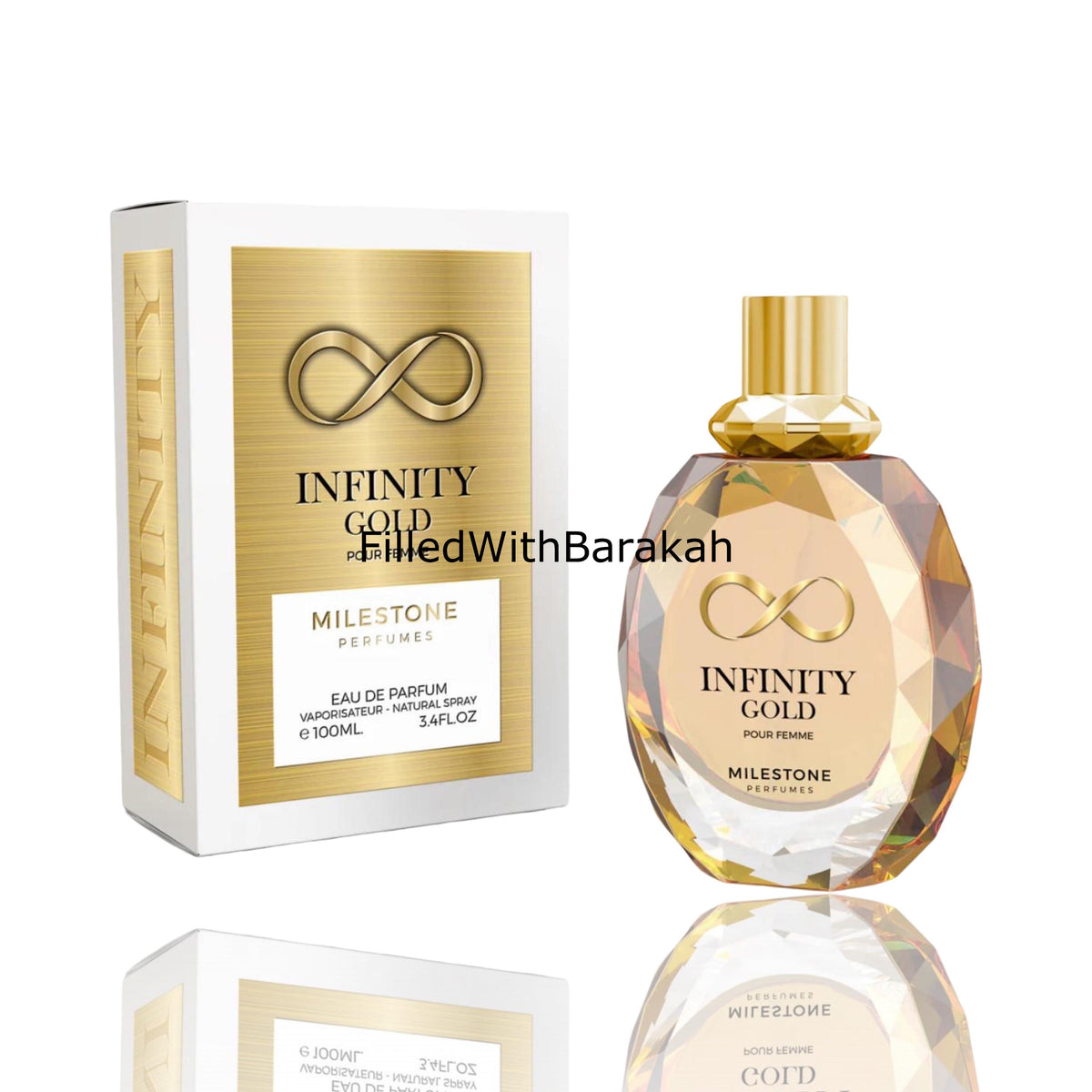 Infinity Gold | Eau De Parfum 100ml | by Milestone Perfumes ...