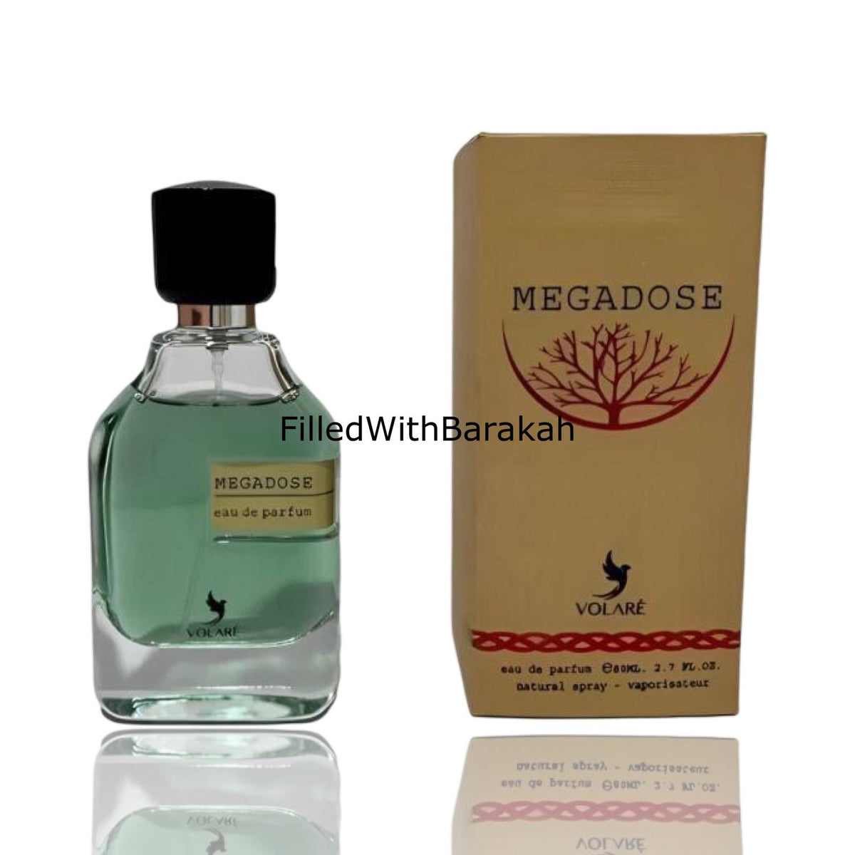 Megadose | Eau De Parfum 80ml | by Volaré – FilledWithBarakah