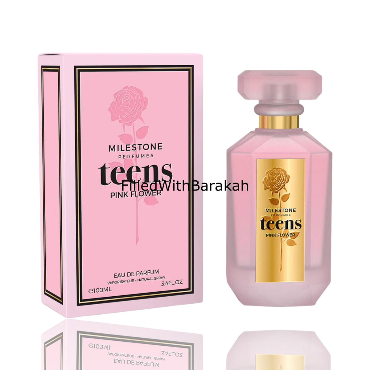 Teens Pink Flower | Eau De Parfum 100ml | by Milestone Perfumes ...
