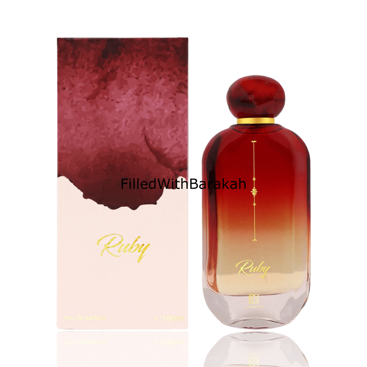 Ruby | Eau De Parfum 100ml | by Ahmed Al Maghribi – FilledWithBarakah