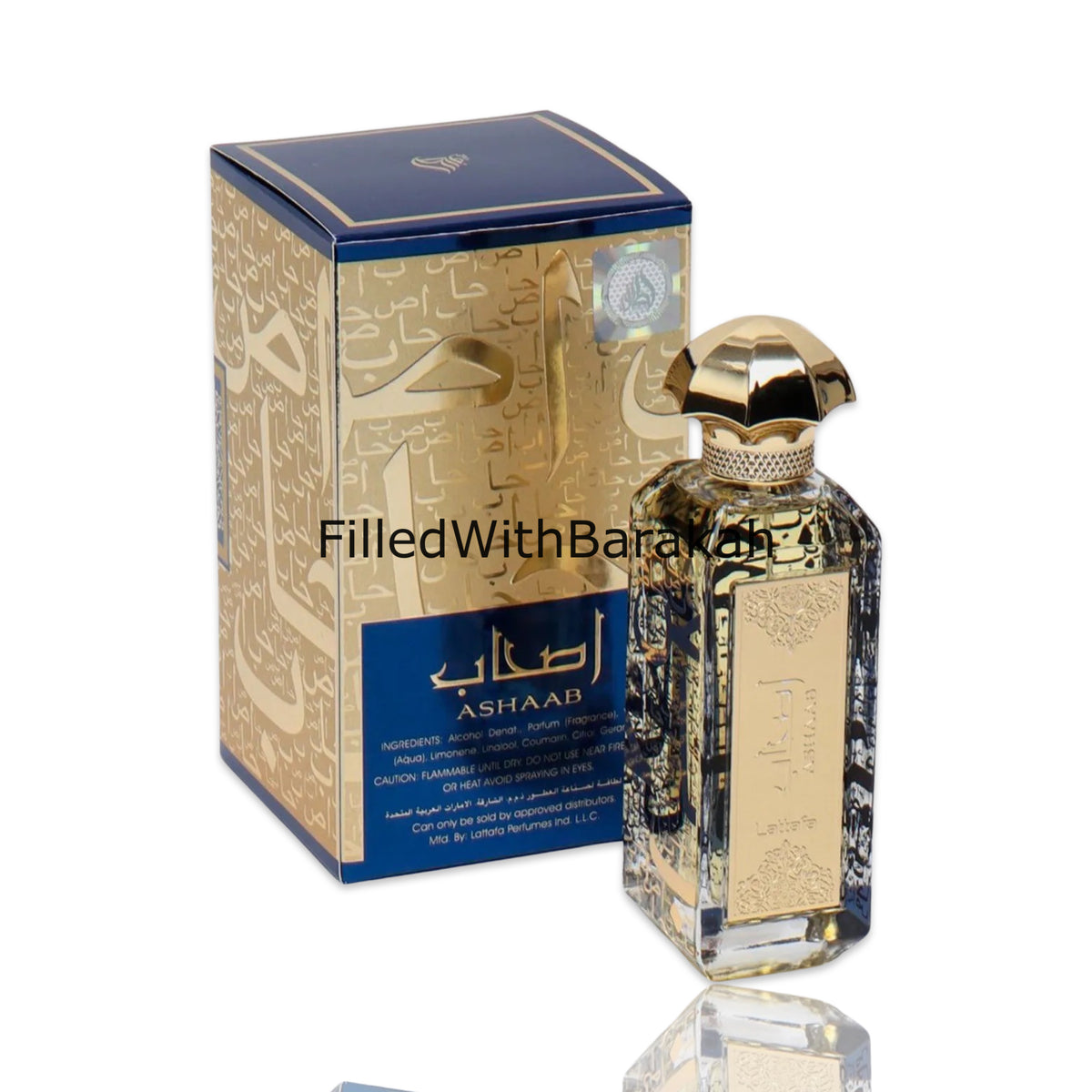 Ashaab | Eau De Parfum 100ml | by Lattafa – FilledWithBarakah