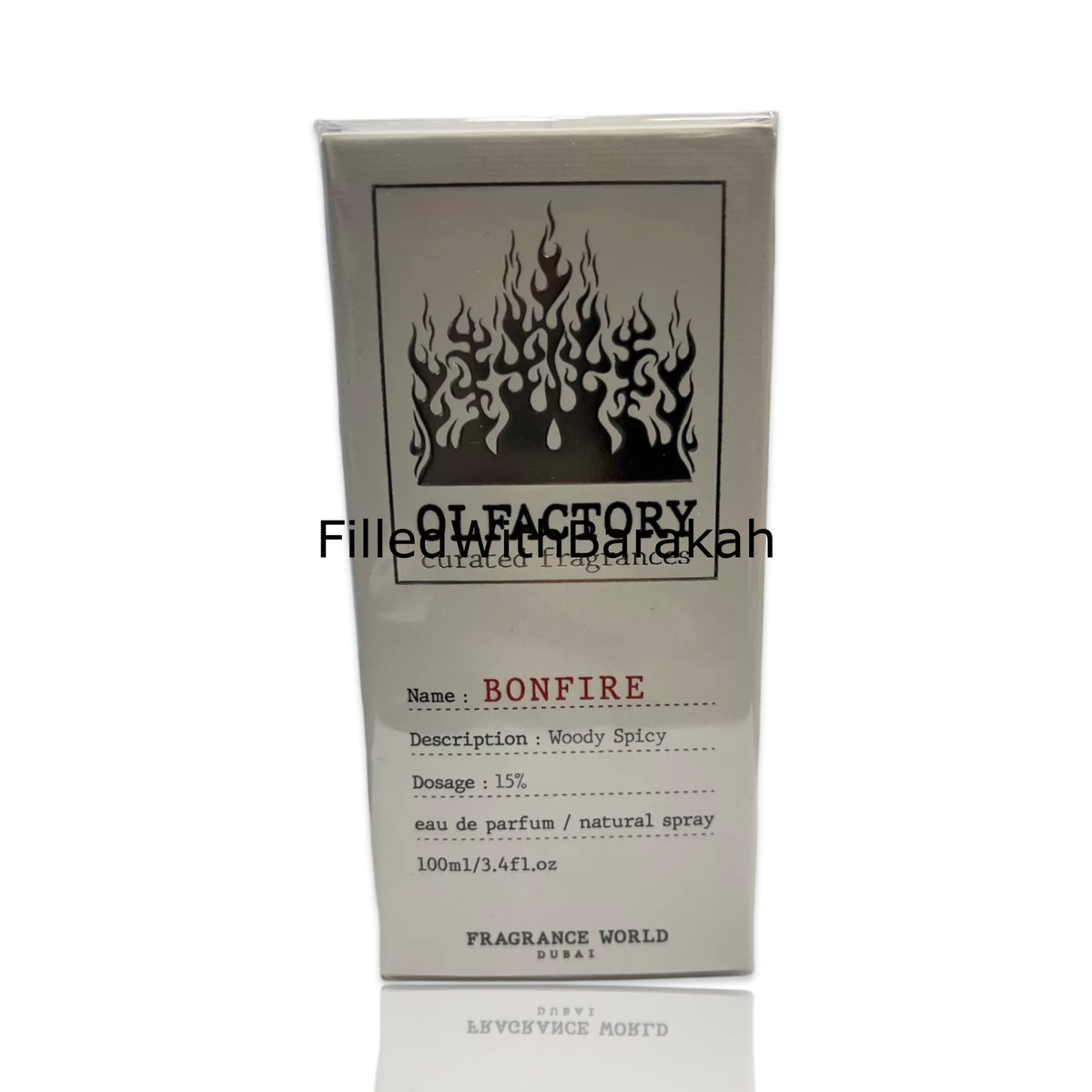 Olfactory Bonfire | Eau De Parfum 100ml | by Fragrance World *Inspired ...