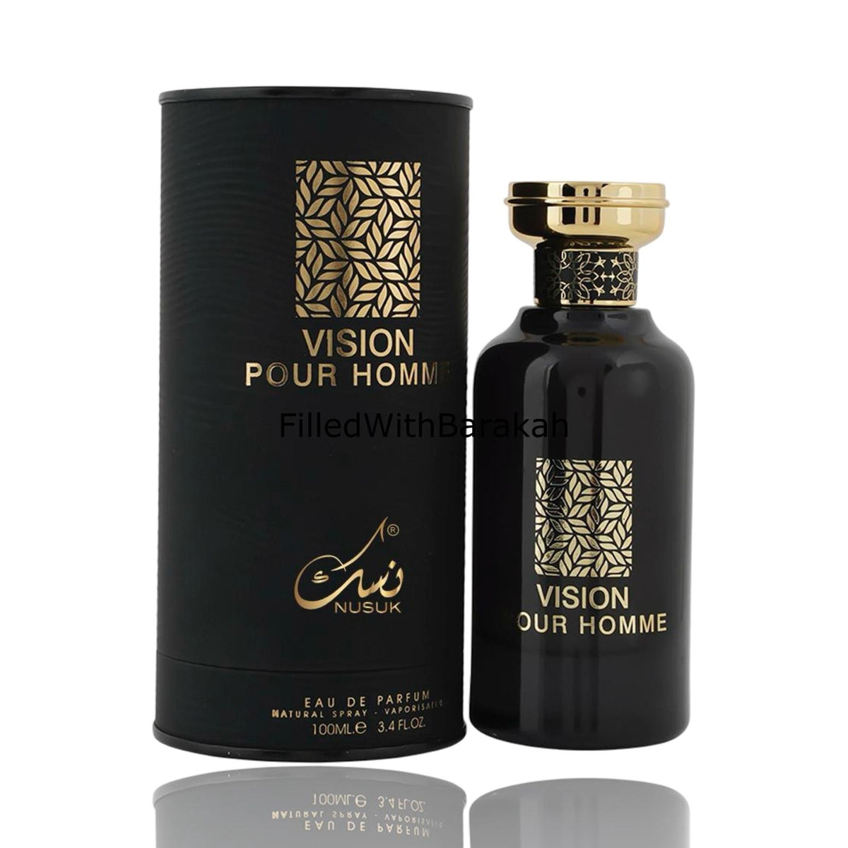 Vision Pour Homme | Eau De Parfum 100ml | by Nusuk – FilledWithBarakah