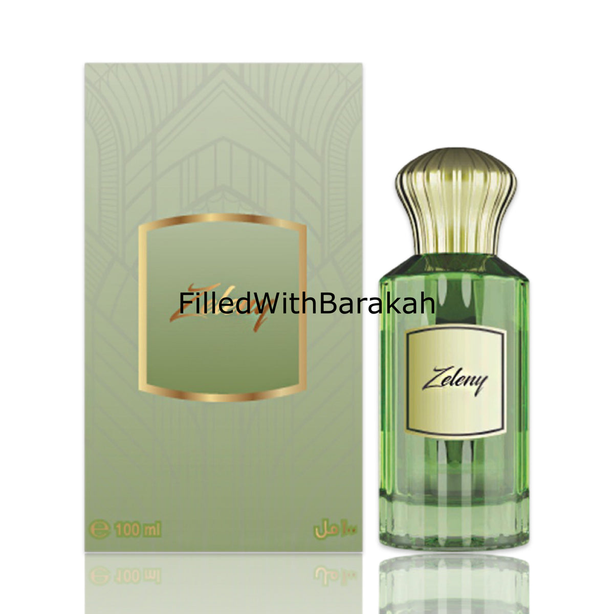 Zeleny | Eau De Parfum 100ml | by Ahmed Al Maghribi – FilledWithBarakah