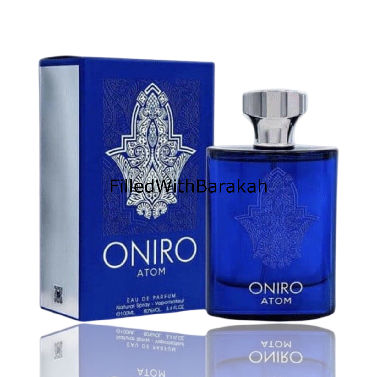 Oniro Atom | Eau De Parfum 100ml | by Fragrance World – FilledWithBarakah