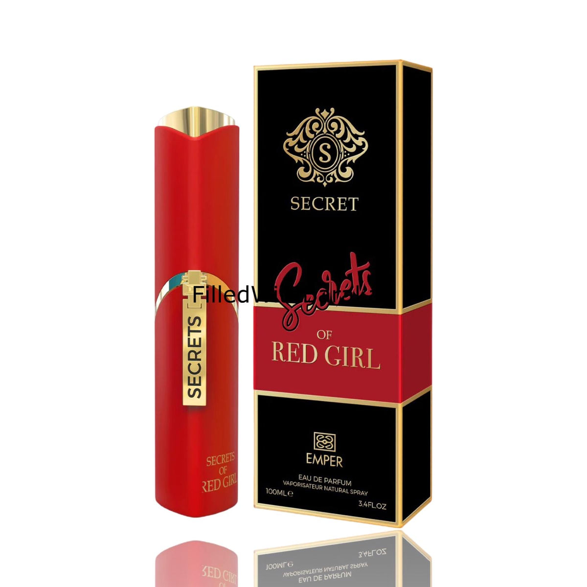 Secrets Of Red Girl | Eau De Parfum 100ml | by Emper – FilledWithBarakah