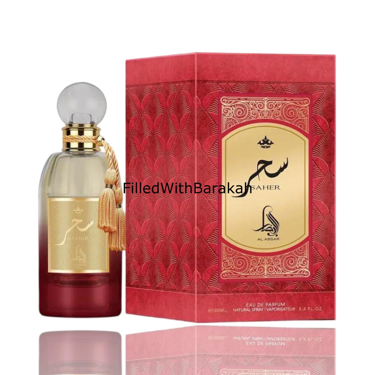 Saher | Eau De Parfum 100ml | by Al Absar – FilledWithBarakah