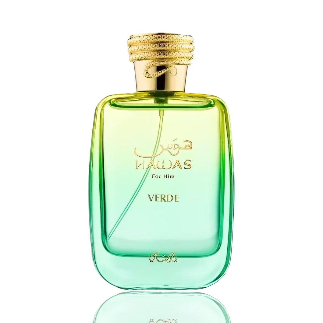 Hawas Verde | Eau De Parfum | by Rasasi – FilledWithBarakah