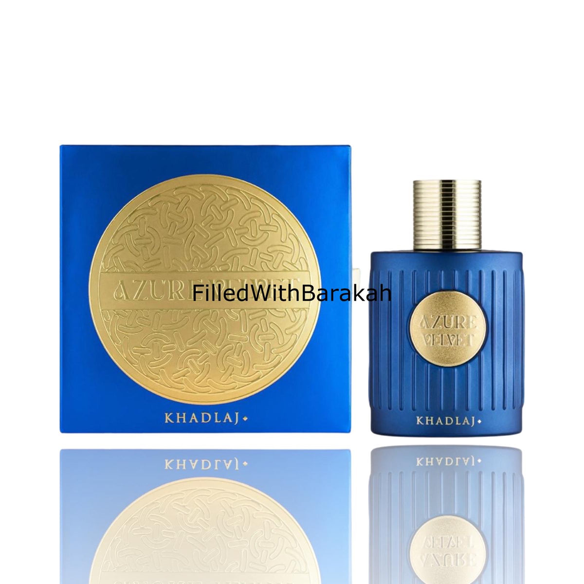 Azure Velvet | Extrait De Parfum 100ml | by Khadlaj – FilledWithBarakah