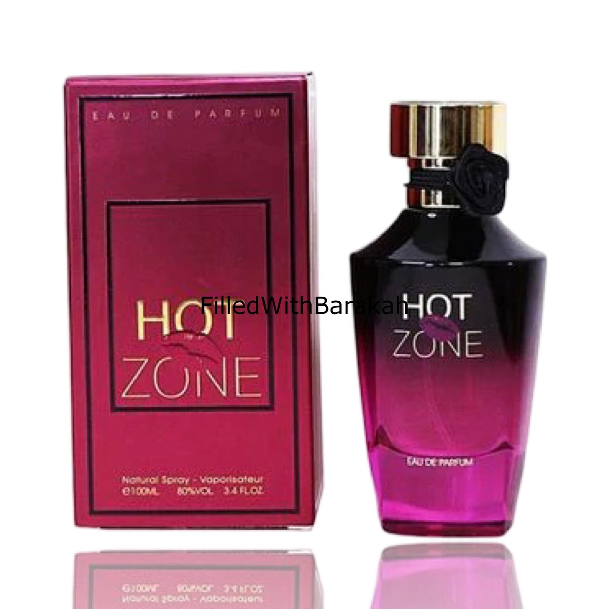Hot Zone | Eau De Parfum 100ml | by Fragrance World – FilledWithBarakah