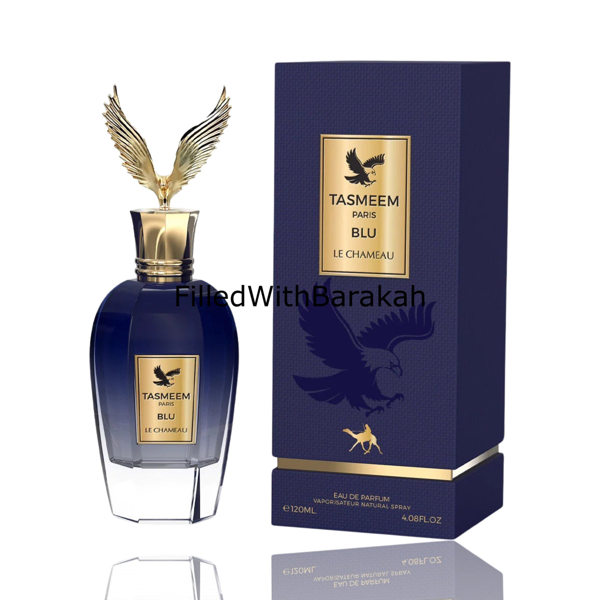Tasmeem Paris Blu | Eau De Parfum 120ml | by Le Chameau – FilledWithBarakah