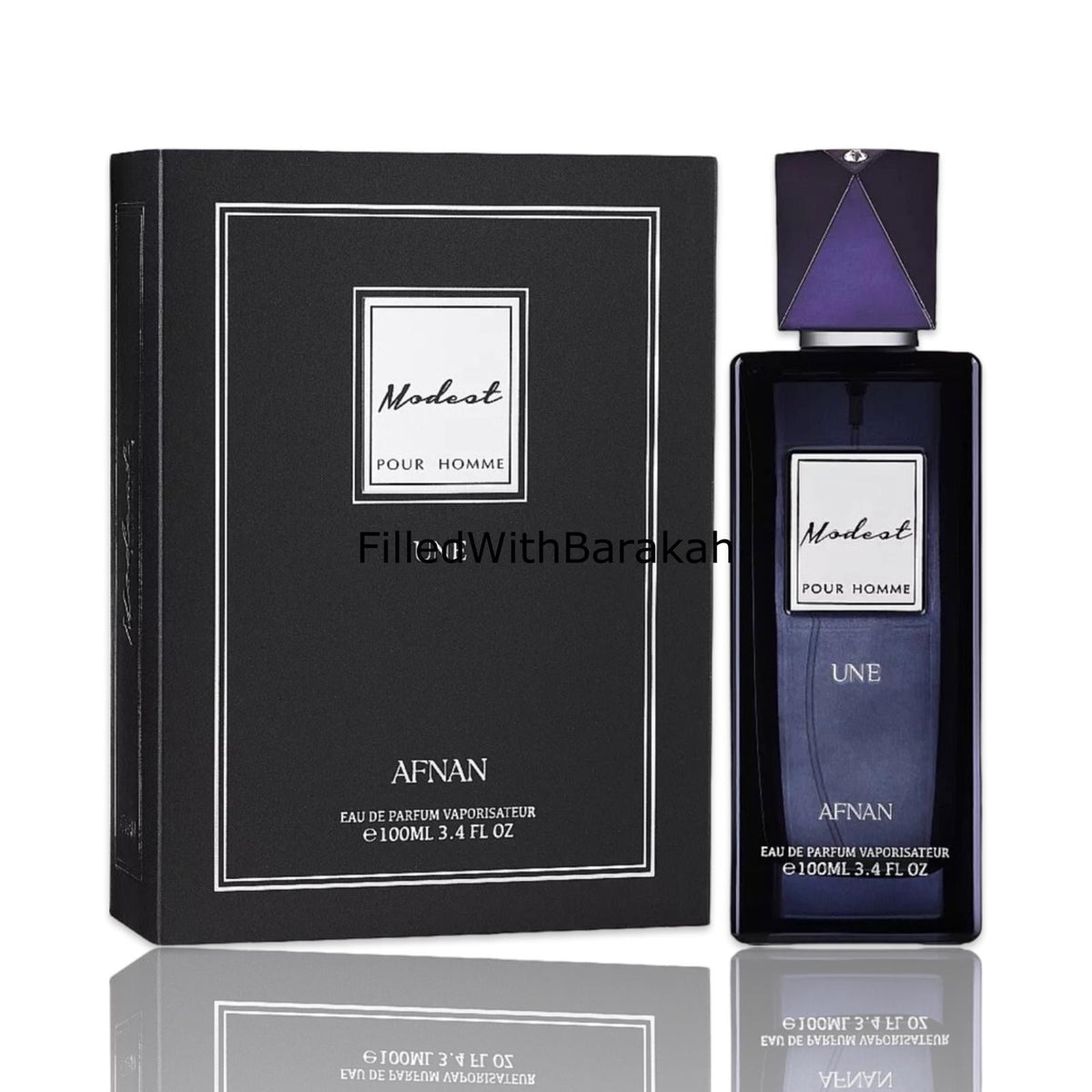 Modest Une Pour Homme | Eau De Parfum 100ml | by Afnan – FilledWithBarakah