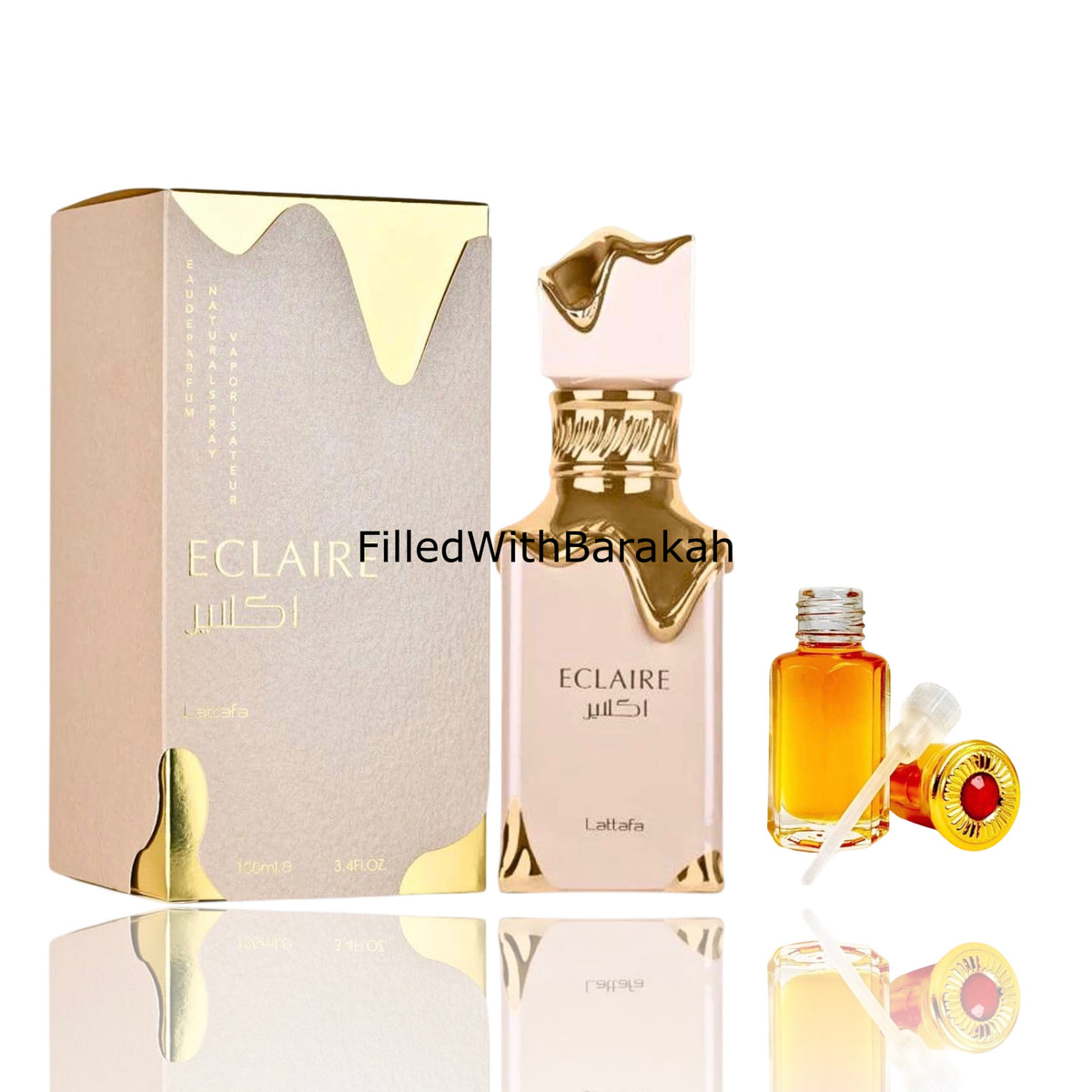 Eclaire 100ml Perfume + Bianco Latte Inspired By 6ml Concentrated Perf ...