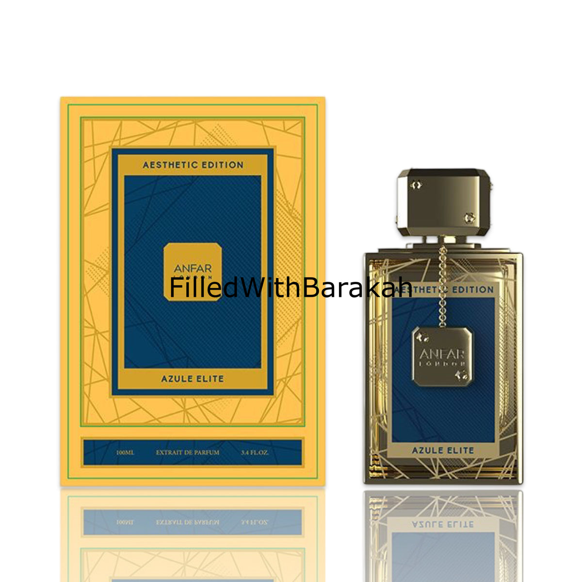 Azule Elite | Extrait De Parfum 100ml | by Anfar London – FilledWithBarakah