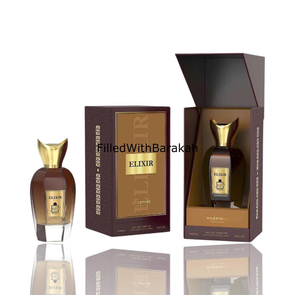 Elixir | Eau De Parfum 100ml | by Milestone Perfumes – FilledWithBarakah