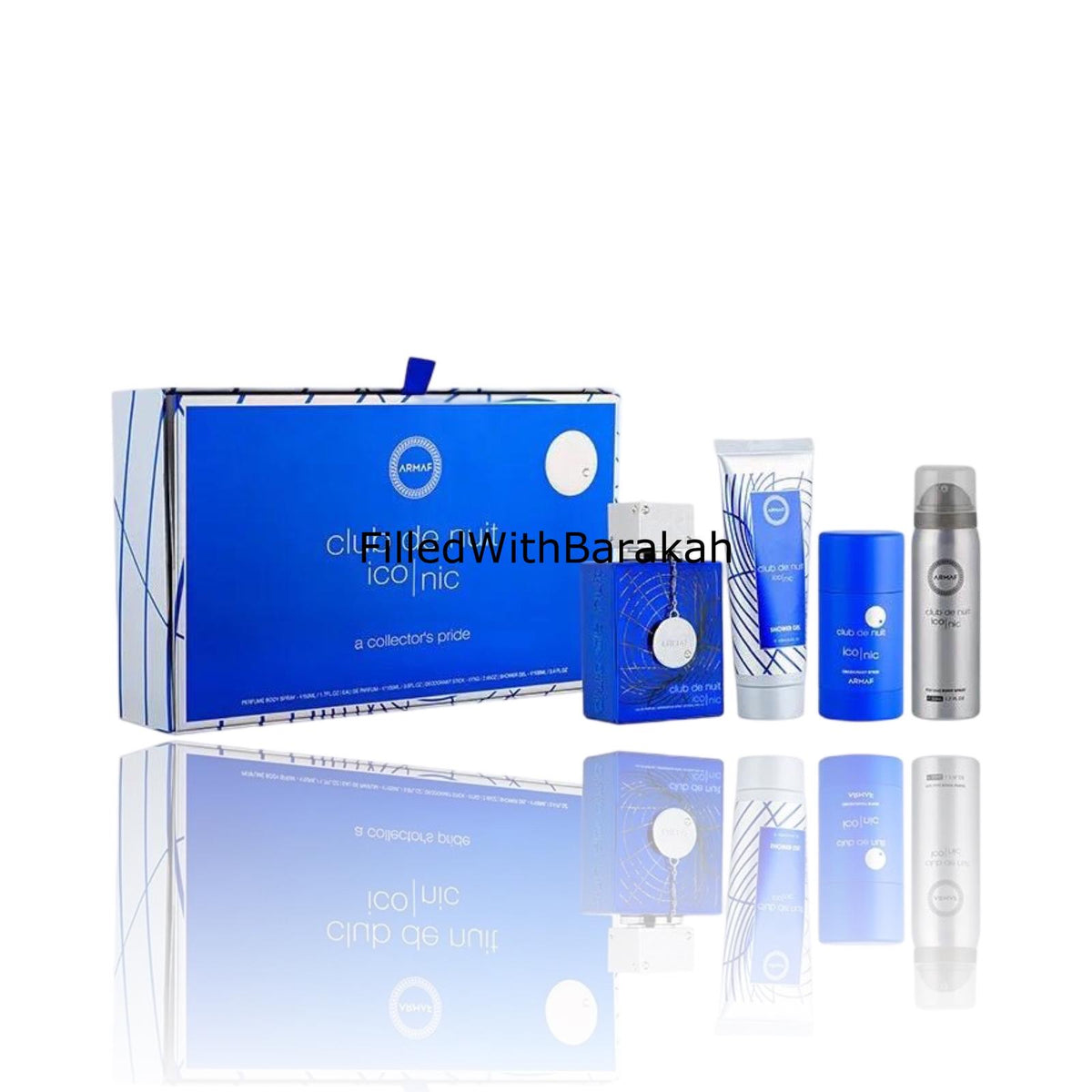 Club De Nuit Iconic Gift Set | 4 Pcs | by Armaf – FilledWithBarakah