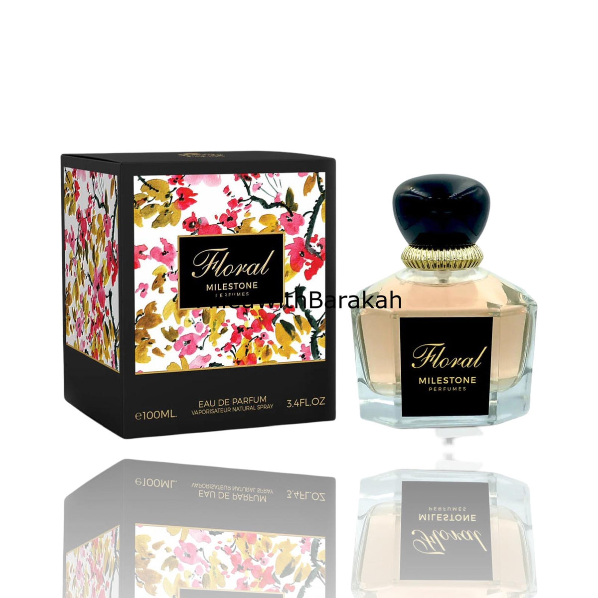 Floral | Eau De Parfum 100ml | by Milestone Perfumes – FilledWithBarakah