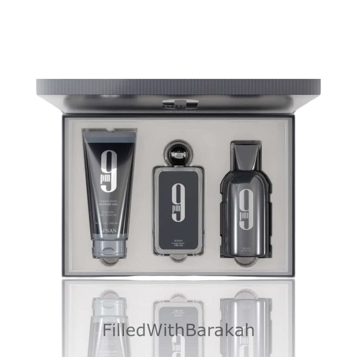 9PM Gift Set | 3 Pcs | by Afnan – FilledWithBarakah