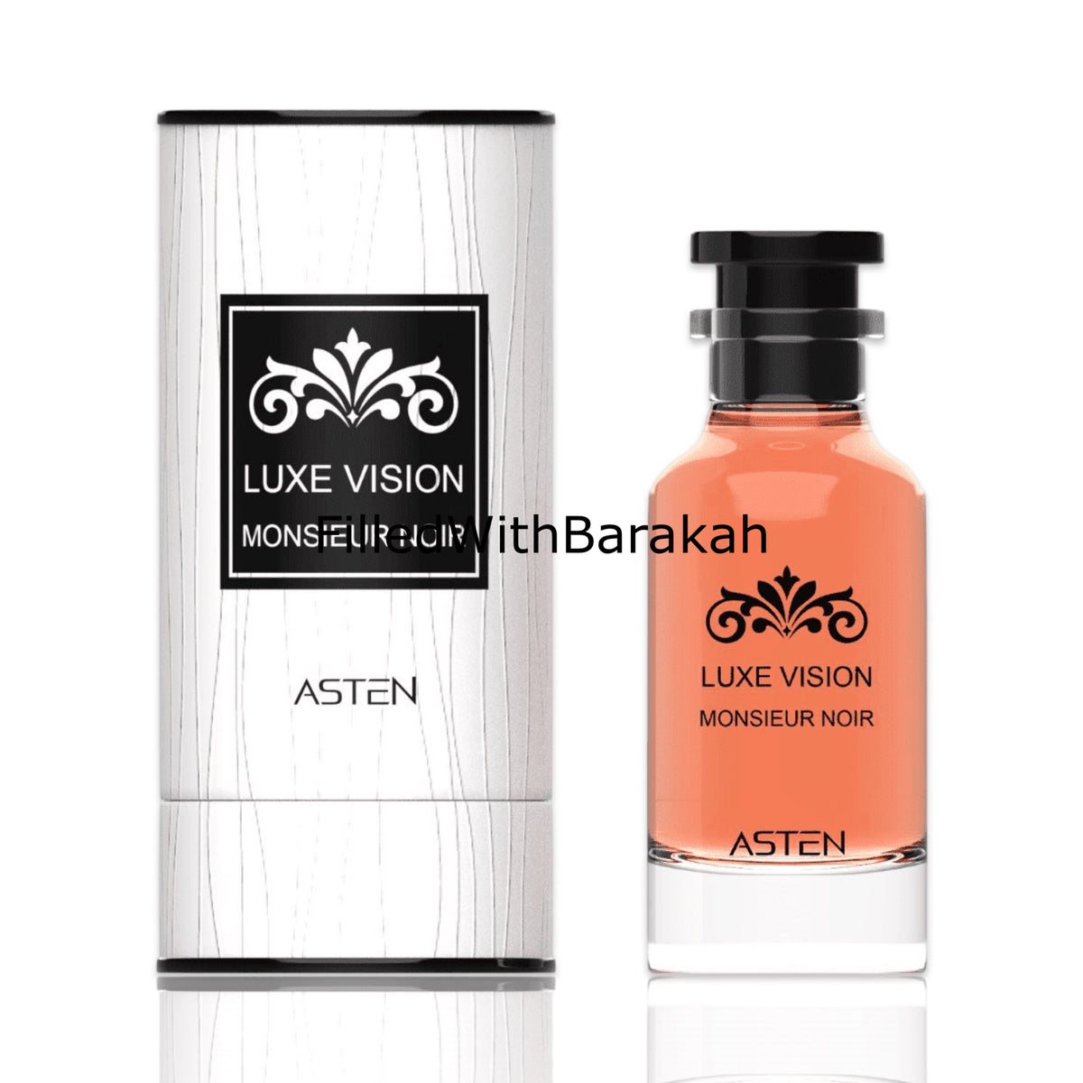 Luxe Vision Monsieur Noir | Eau De Parfum 100ml | by Asten ...