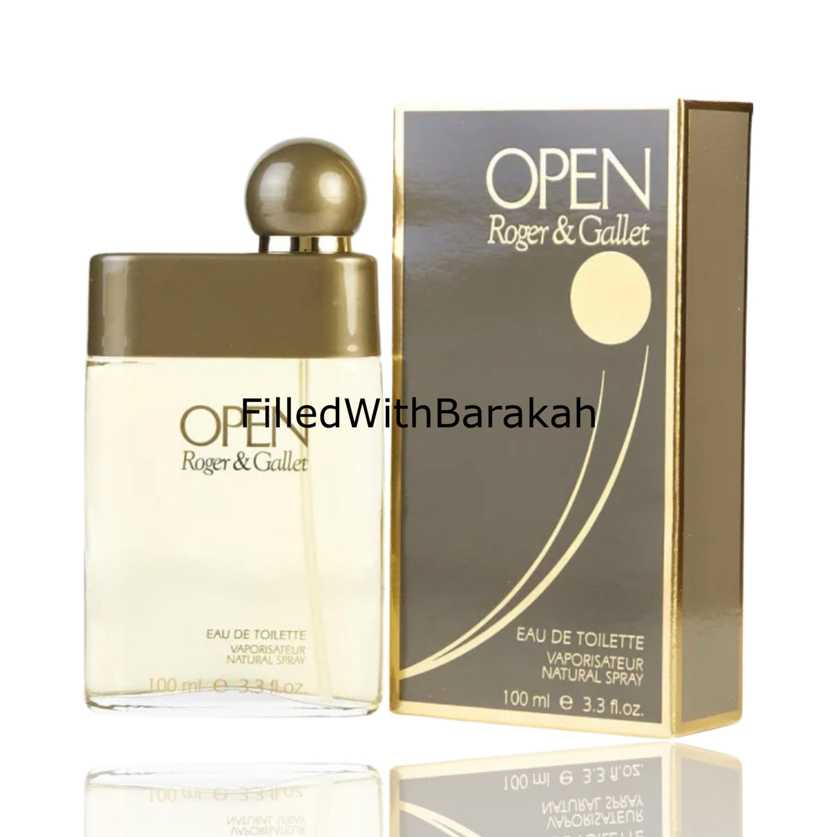 Open | Eau De Toilette 100ml | By Roger & Gallet – FilledWithBarakah