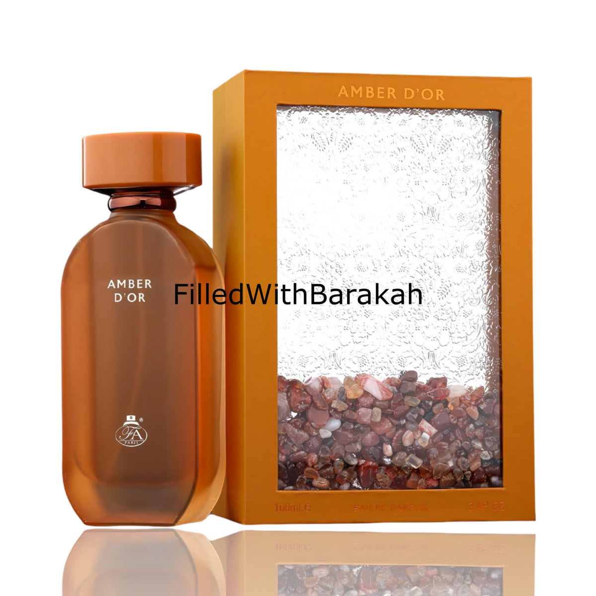 Amber D’or | Eau De Parfum 100ml | by FA Paris – FilledWithBarakah