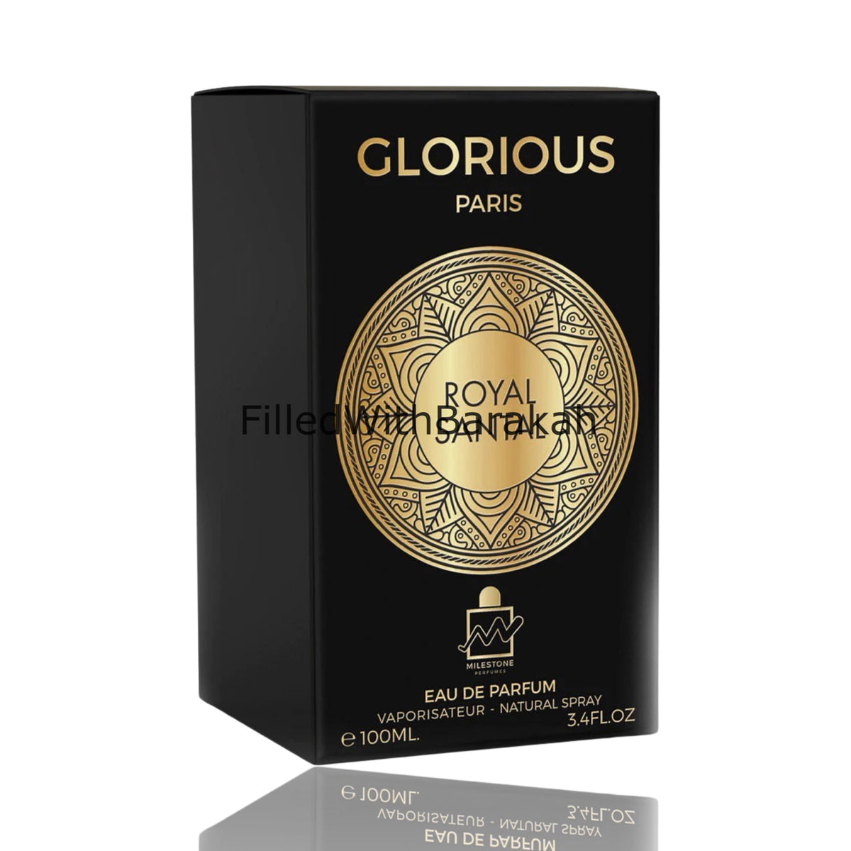 Glorious Paris Royal Santal | Eau De Parfum 100ml | by Milestone Perfu ...