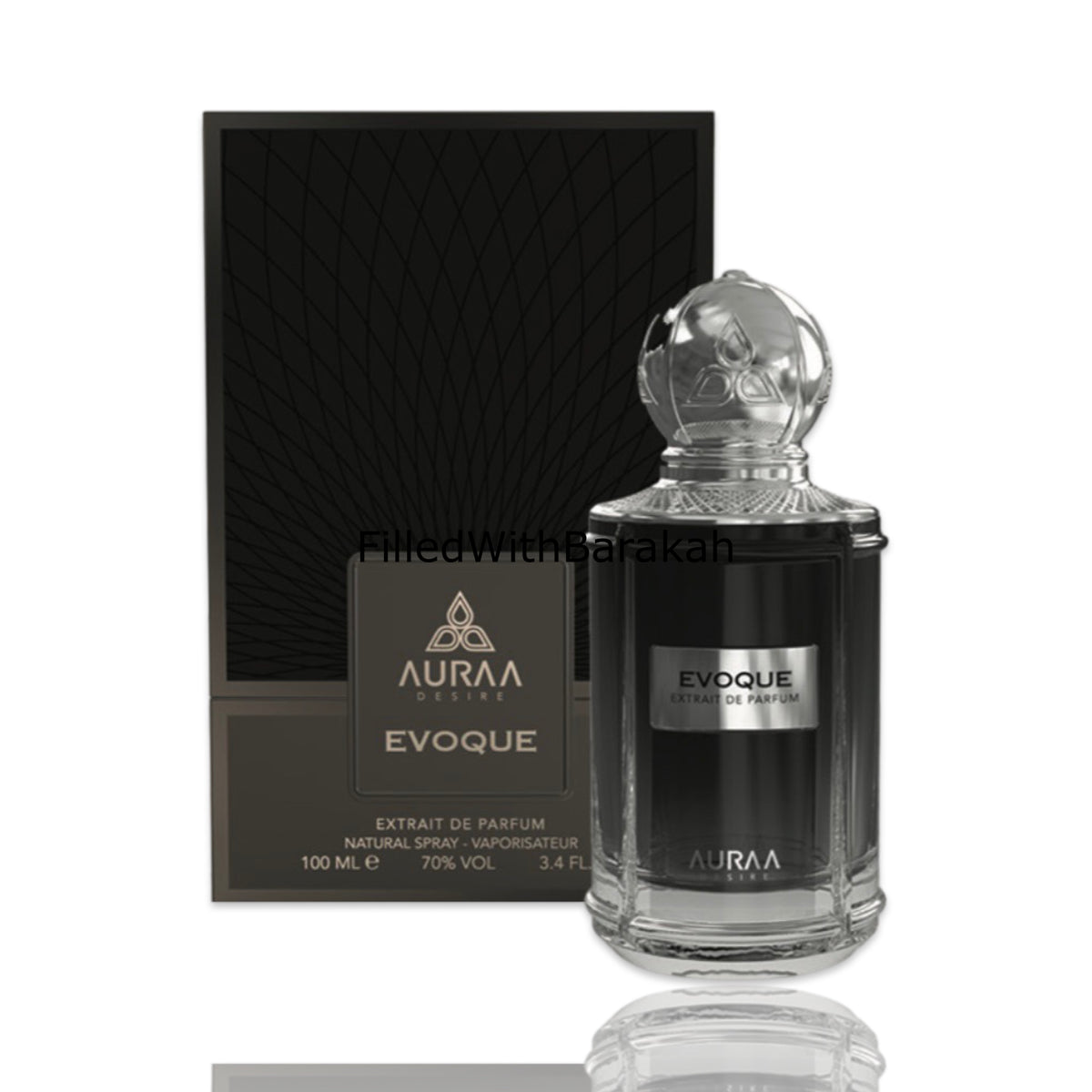 Evoque | Extrait De Parfum 100ml | by Auraa Desire (Rasasi ...