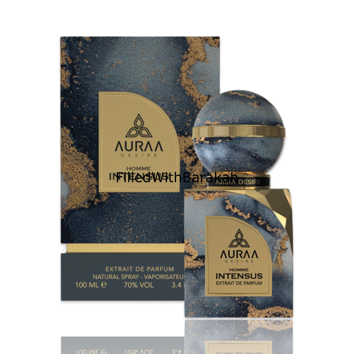 Homme Intensus | Extrait De Parfum 100ml | by Auraa Desire (Rasasi ...