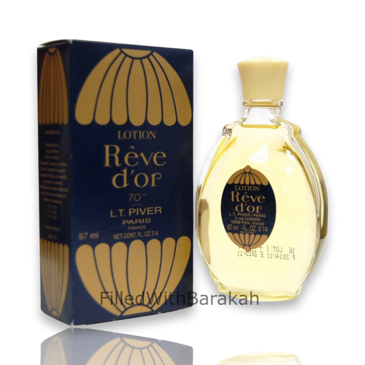 Reve D'Or | Eau De Cologne 97ml | by LT Piver Paris – FilledWithBarakah